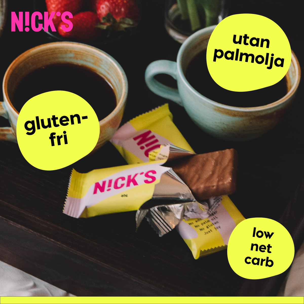 Chocolate wafer | Kexbar | Choklad – NICK'S EU