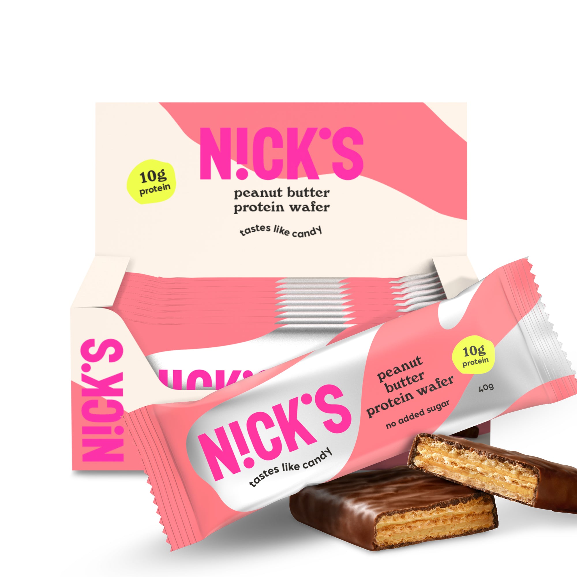 Protein Wafer Peanut Butter | Wafer Bar – NICK'S EU